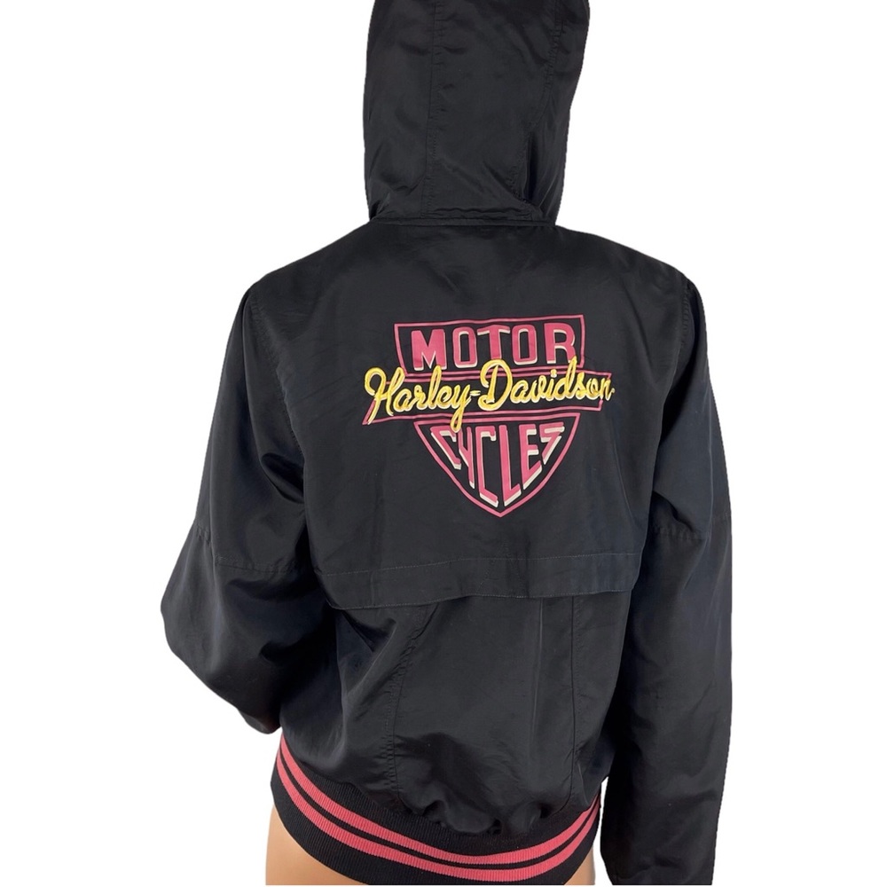 Harley Davidson Motorcycles Windbreaker Jacket Size M - Gem
